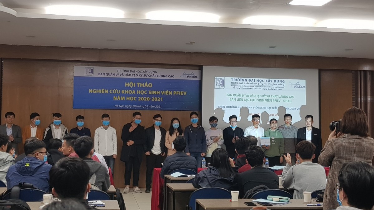Hội thảo Nghiên cứu khoa học sinh viên PFIEV năm học 2020-2021