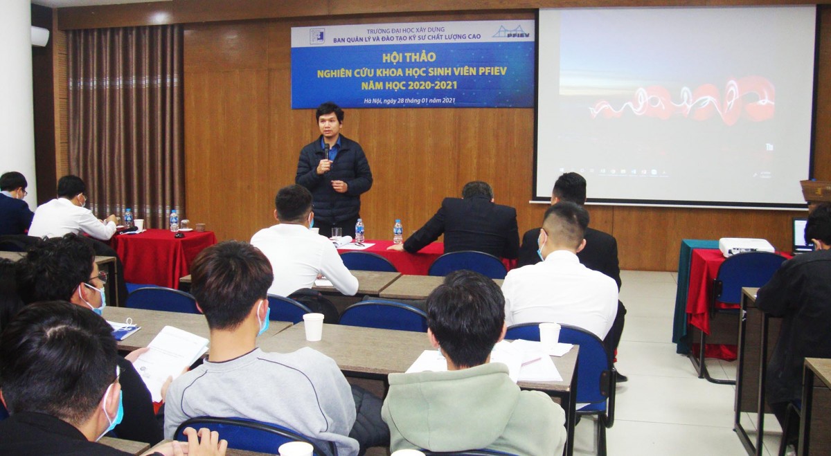 Hội thảo Nghiên cứu khoa học sinh viên PFIEV năm học 2020-2021