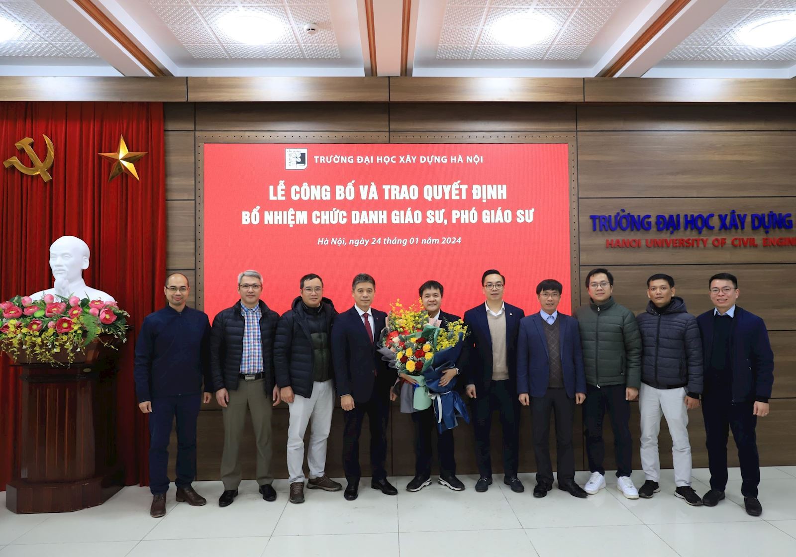 Lễ công bố và trao Quyết định Bổ nhiệm chức danh Giáo sư, Phó Giáo sư ...